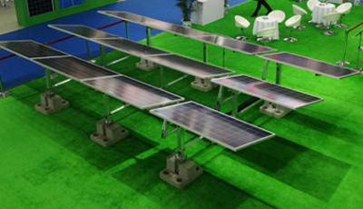 China High Durability Solar Panel Mounting Structure , Rooftop Solar Mounting Structure for sale