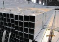 China Hot Rolled Galvanised Steel Square Tube , Galvanized Square Tubing For Carports for sale