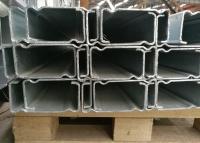 China Black / Galvanized Steel Channel Easy Installation With ISO 9001 Certification for sale