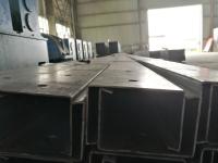 China Black / Galvanized Steel Channel Easy Installation With ISO 9001 Certification for sale