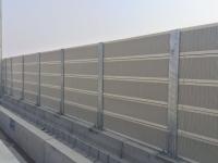 China Weather Resistance Highway Sound Barrier Walls , Motorway Noise Barriers for sale