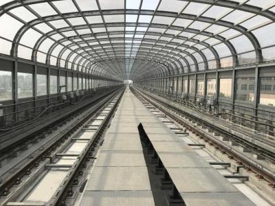 China Customized Design Highway Sound Barrier , Subway / Railway Sound Barrier for sale