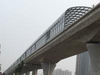 China Customized Design Highway Sound Barrier , Subway / Railway Sound Barrier for sale
