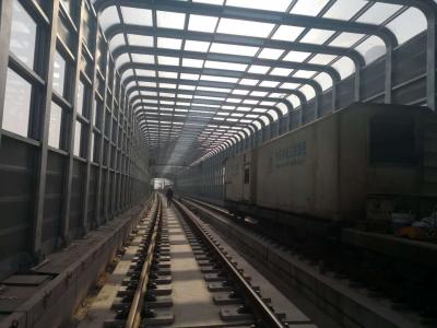 China Recyclable Highway Sound Barrier High Transparency Good Sound Insulation for sale