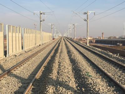 China Fireproofing Highway Sound Barrier , Cold Rolled Freeway Noise Barriers for sale
