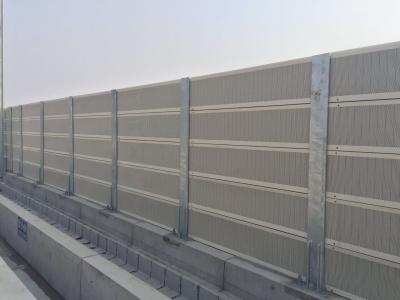 China Light Weight Freeway Sound Wall Convenient Installation Long Service Life for sale