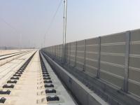 China High Strength Soundproof Highway Walls Customized Shape Strong Impact Resistance for sale