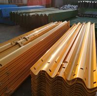China Powder Coating Highway Crash Barrier Customized Color High Performance for sale