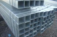 China Hot Dip Galvanized Steel Square Tubing Bared / Oiled / Painting Surface Finish for sale
