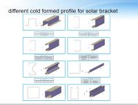 China 200*100/160*100 different size/  Galvanized Steel Channel , C Channel.solar panel project for sale