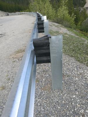 China Galvanized H Piles /Post ASTM A572/992/GR50 For Highway Guardrails for sale