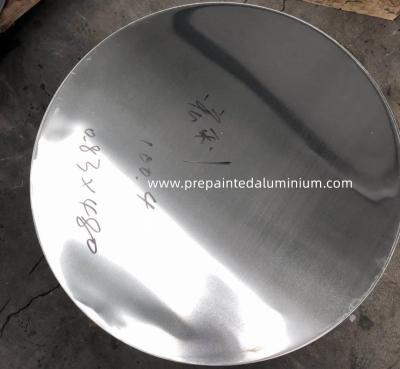 China 0.8mm Thickness Diameter 480mm Pre Painted Aluminium Alloy Circle Sheet for sale