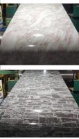 China Marble Pattern Coated Aluminium Sheet 0.20-3.00mm For Roofing Or Wall Decor for sale