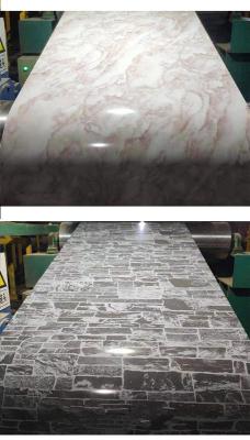 China Marble Pattern Coated Aluminium Sheet 0.20-3.00mm For Roofing Or Wall Decor for sale