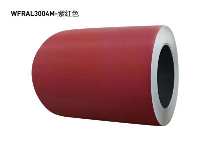 China Wrinkle Surface Pre Painted Aluminium Coils Sheets For Roof And Curtain Wall for sale