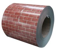 China Alloy 3004 0.30- 1.50mm Thickness Brick Pattern PPAL Prepainted Aluminium Coil Make ACP Product for sale