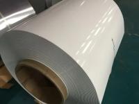 China 0.55mm Thickness Alloy3105 H24 24 Gauge Prepainted Aluminium Coil With PVDF Paint For Patio Cover for sale