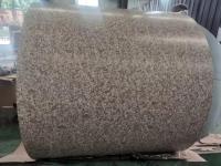 China Marble pattern color coated aluminum coil for decorations and door Materials for sale