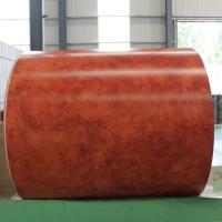 China 1000 Series Marble pattern color coated aluminum coil for decorations and door Materials for sale