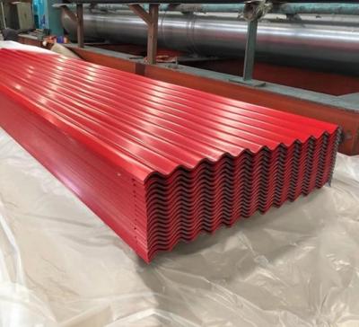 China Corrugated Roofing Sheet By Color Coated Pre Painted Aluminium Coil For House for sale