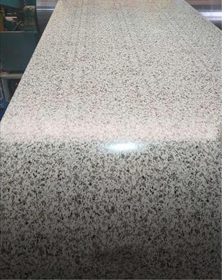 China ALUMINUM ALLOY 3105 MARBLE DESIGNED PATTERN PPAL PE PVDF PAINTED ALUMINUM COIL PRE PAINTED ALUMINIUM SHEET FOR ROOFING for sale