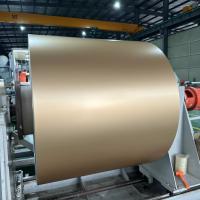 China 24-26 Micron Pre Painted Aluminium Coil for sale
