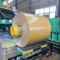 China 0.7*1300mm 3003 Series Prepainted Aluminum Coil For Custom Thickness And GB/T3830-2006 Standard Color Coated Aluminum Sheet for sale