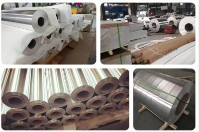 China Alloy 8011 H22 Temper Grade 0.08mm Thickness 200mm Width Aluminum Fin Stock For Air Conditioning Heat Exchanger Fin for sale