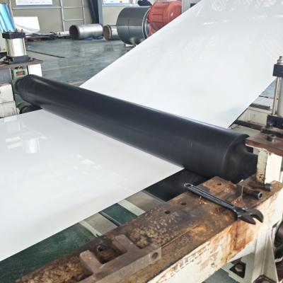 China 2200mm Ultra Wide Alloy 5052 H26 High Glossy White Color Coated Aluminum Coil For Cold Chain Truck Box Making for sale