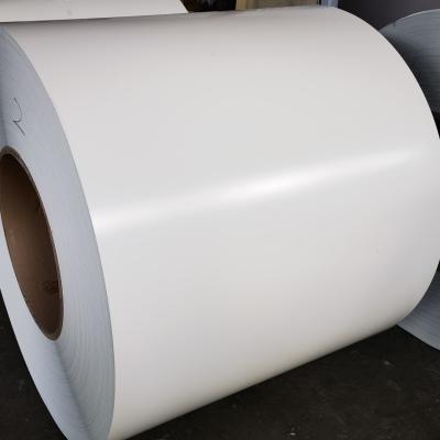 China AA3003 0.6mm Thickness White Prepainted Aluminum Coil used for  producing Ceiling panels for sale