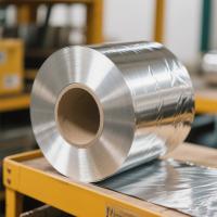 China Alloy 8011 H42 Temper Grade 0.07mm Thickness 200mm Width Aluminum Fin Stock For Air Conditioning Heat Exchanger Fin for sale