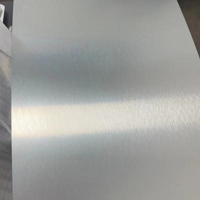 China AA3105 Aluminum Sheet With Brushed For Production Refrigerator Panels for sale