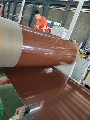 China 3003 H14 0.50 Thickness Color Coated Aluminum Sheet For Roofing And Wall Construction Material for sale