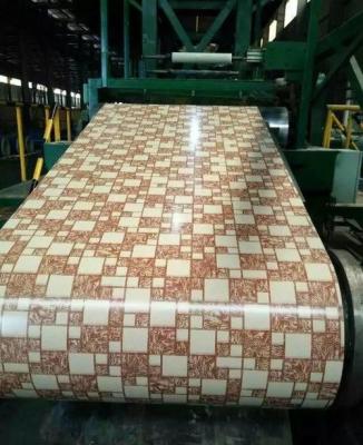 China Alloy 3105 Marble Pattern Coating Aluminum Coil 24Ga X 48Inch Pre Painted Aluminum Sheet For Building Facades for sale