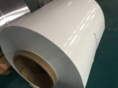 China Alloy 3105 H24 Temper 24 Gauge Thick White Color Stucco Embossed Aluminum Sheet For Building Exterior Cladding for sale