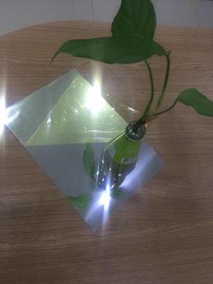 China Alloy 1085 0.60mm Thickness mirror finish aluminum sheet Gold Color Used For Home Decoration Panel for sale