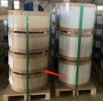 China Alloy3105 0.30*185mm Anti-scratch PE Paint Pre-painted Aluminum Strip For Rolling Shutter Door Curtain Making Purpose for sale