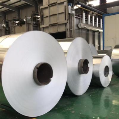 China Aluminum Alloy 8011 EcoTray  Foil (0.05mm/1300mm) for Recyclable Quick-Freeze Food Trays for sale