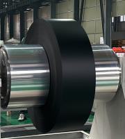 China Grey Ral 9016 Color Coated Aluminum Strip In Coil 3003 H24 For Production Gutters Or Downspout Making for sale