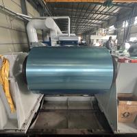 China Alloy8011 H34 Food Grade Roller Coating Pre Painted Aluminium 0.22mm Thick Coil For Metal Lug Closure Using for sale