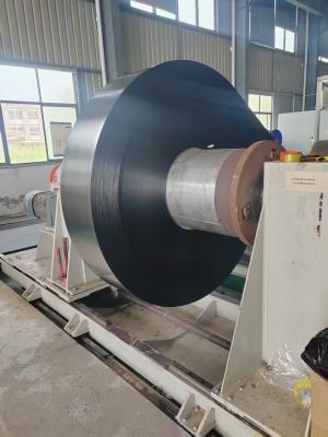 China Alloy 3105 Black Color 0.65mm Thick 350mm Wide PE Pre Painted Aluminum Coil For Gutter Making for sale