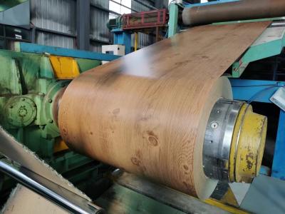 China Alloy1060 H34 0.40mm X 1220mm Wood Grain Color Coating Aluminum Sheet For Produing ACP - Aluminum-plastic Composite Panel for sale
