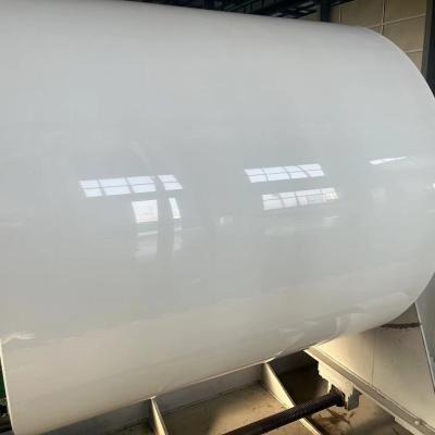 China 24 in. x 50 ft. High-Gloss Bright White PVC Aluminum Trim Coil for sale