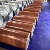 China 0.08mm Gauge AA1100 Grade Colored Aluminum Foil Applied in Roofing Systems for sale