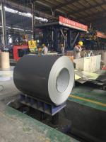 China 3D Hand Feel Wood Designed Pattern Alloy 3105 0.50mm Thick Coated Aluminium Sheet Coil For Metal Roller Shutter Door for sale
