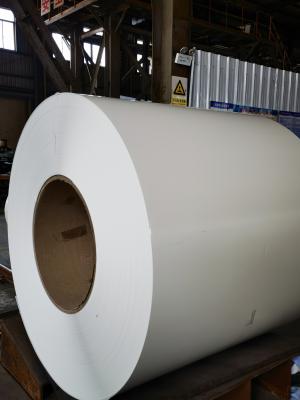 China Alloy 1100 0.08mm Prepainted Aluminium Coil for Greenhouse Ventilation Louvers for sale