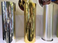 China AA8011 O  0.06*915MM  Width  Aluminium Mirror Sheet/Coil for Gift Box Silver, Gold, Rose Gold for sale