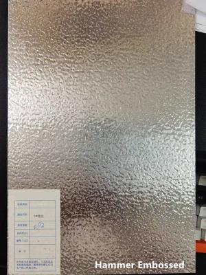 China 24Gauge Alloy3003 Wrinkled Finish Surface Colored Aluminum Coil Prepainted Aluminium Sheet For Interior Decoration Panel for sale