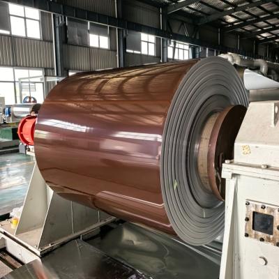 China 1000mm Width White PE/PVDF Color Coated Aluminum Sheet - High-Durability for Roofing Systems Production for sale