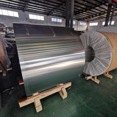 China Aluminum Alloy 8079 Aluminum Foil (0.007–0.02mm, Customizable Width, Oil-Coated Glossy Surface) for Flexible Packaging for sale